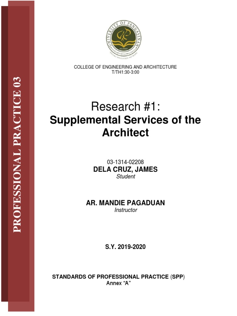 Prof Prac 03 | PDF | Urban Planning | Architect