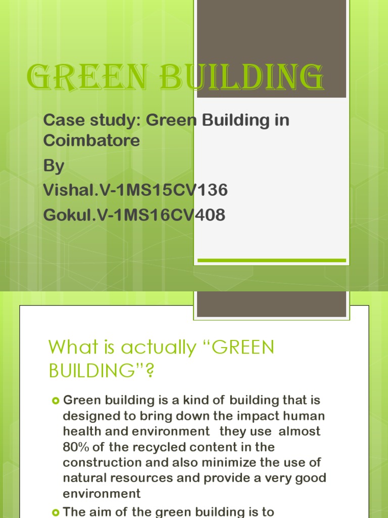 Green Building | PDF | Green Building | Leadership In Energy And ...