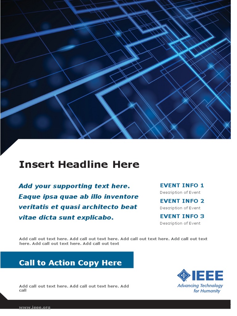 IEEE DCI Flyer Template 8 5x11 C A4 | PDF | Business | Finance & Money ...