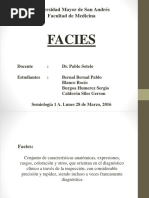 Facies Algicas | PDF | Anatomía humana | Especialidades Medicas