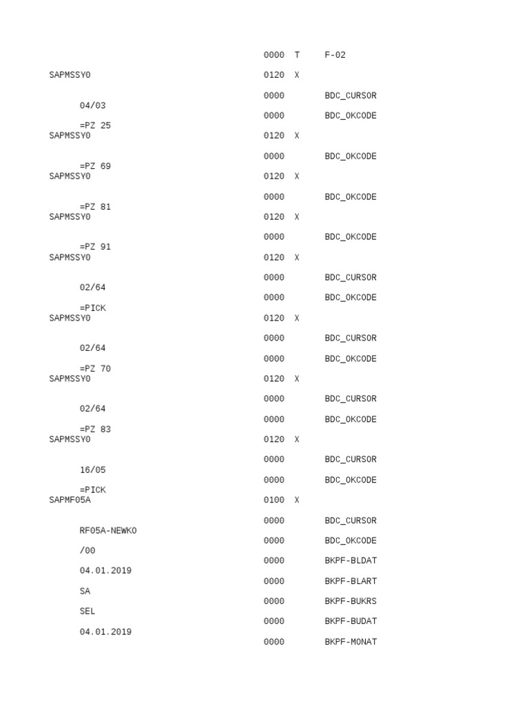 BDC GL Recording | PDF