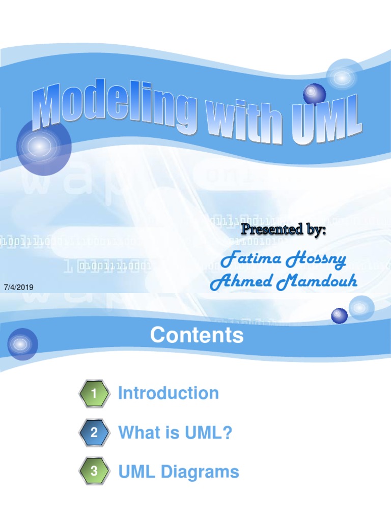 Fatima Hossny Ahmed Mamdouh | PDF | Unified Modeling Language | Class (Computer Programming)