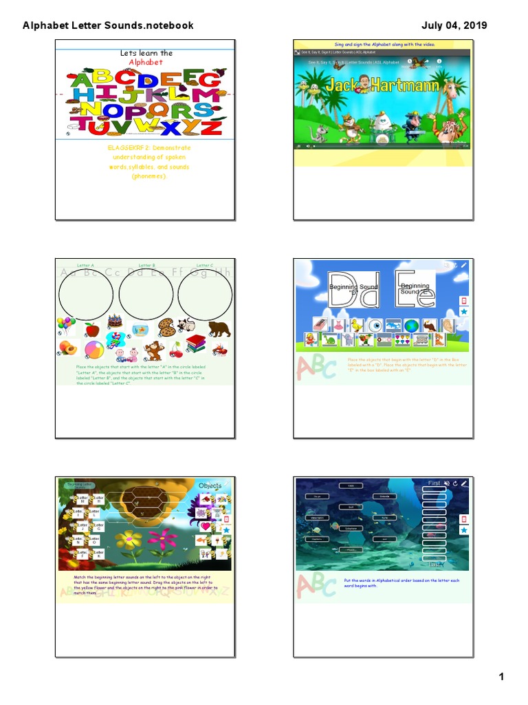 Alphabet Letter Sounds | PDF | Alphabet | Vowel