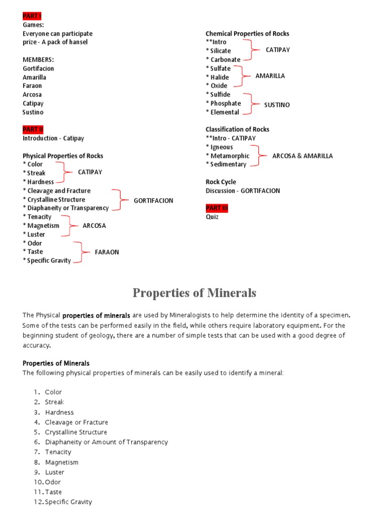 Group 7 Science Report Hand Out (G11) | PDF