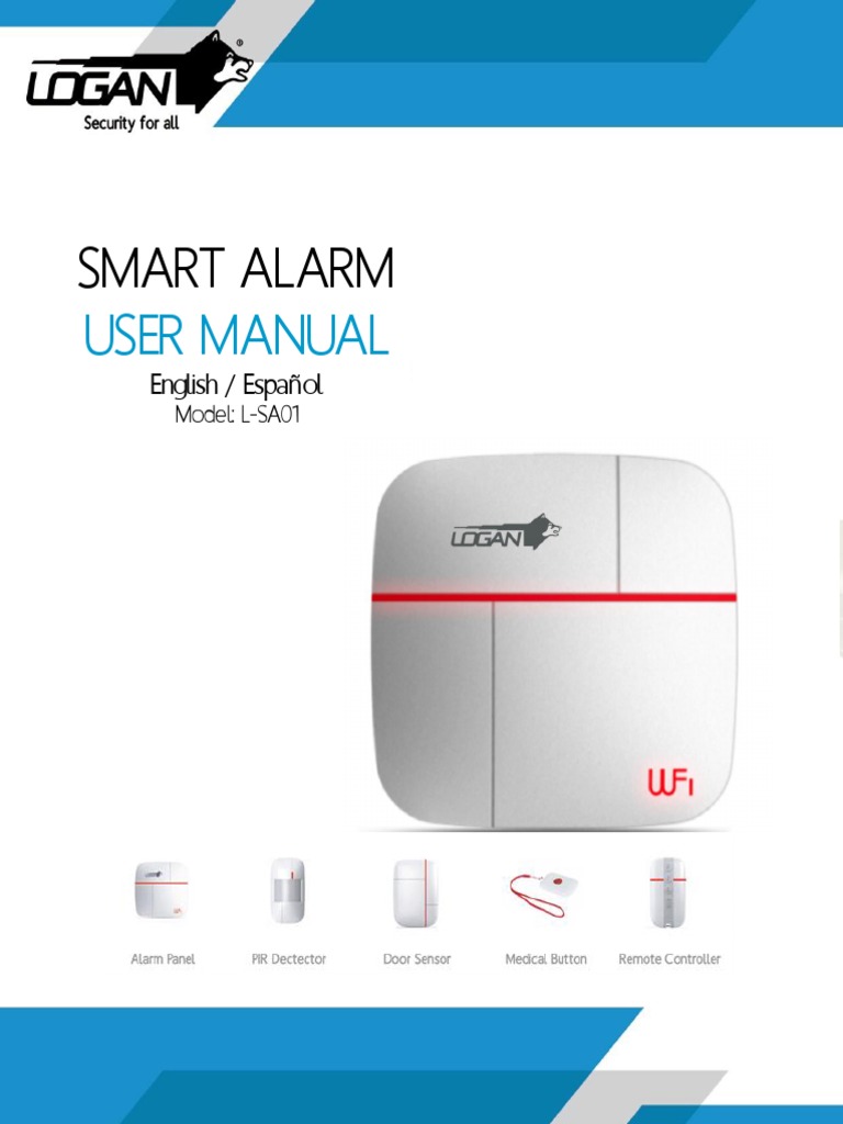 Ltgs18 Manual L Sa01 Spa Eng | PDF | Security Alarm | Digital Technology