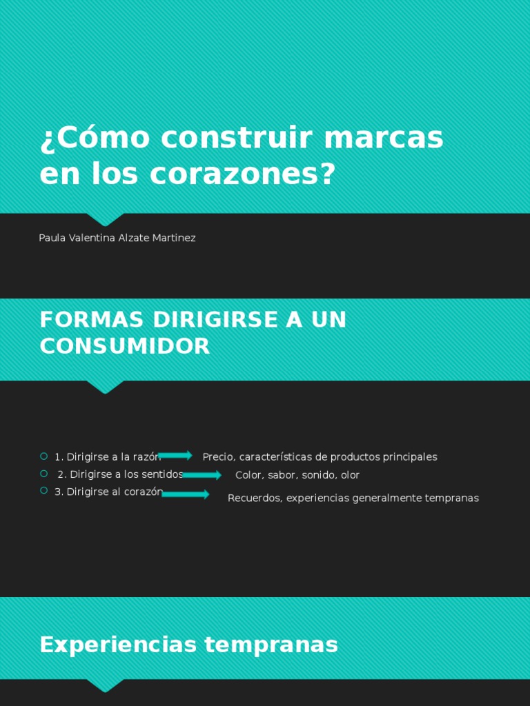 Cómo Construir Marcas en Los Corazones | PDF | Marca | Los consumidores