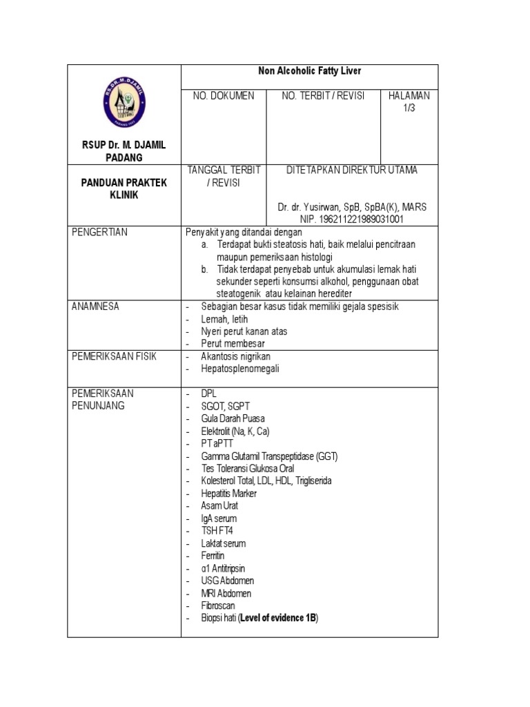 PPK Fatty Liver | PDF
