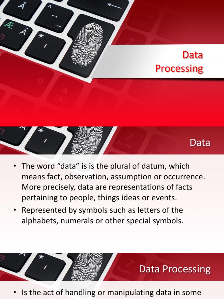 Grade 8 - Data Processing | PDF | Data | Input/Output