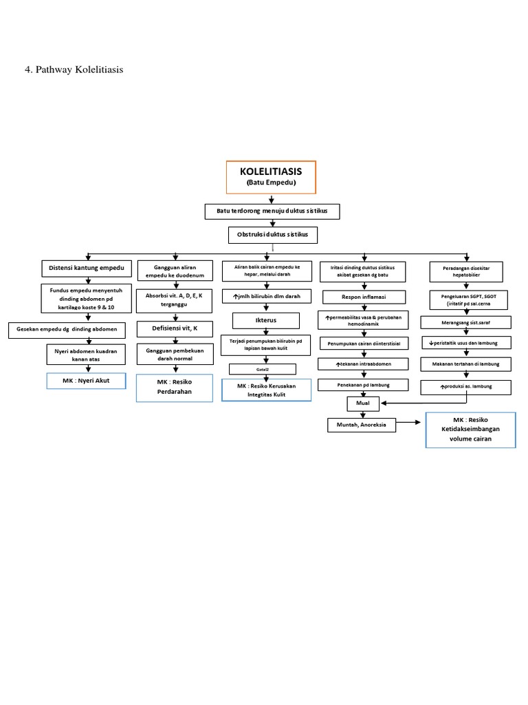 Pathway Kolelitiasis | PDF