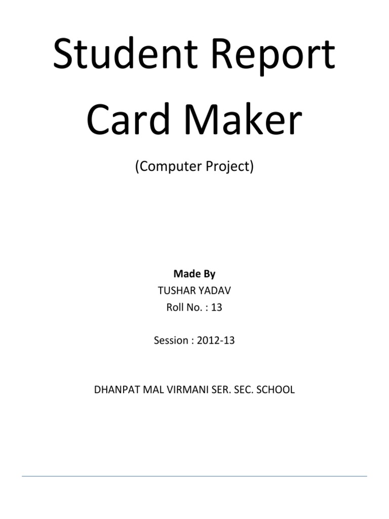 Computer Project File | PDF | Office Equipment | Software