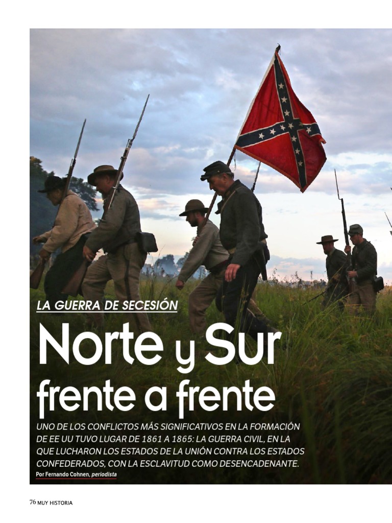 La Guerra de Secesión | PDF | Estados confederados de América | Unión ...
