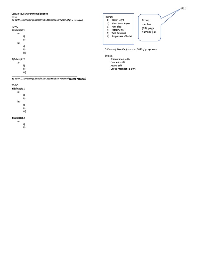 Bond Paper Formatting Guidelines | PDF