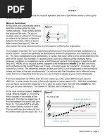 Table of Musical Notes and Their Frequencies and Wavelengths | PDF ...