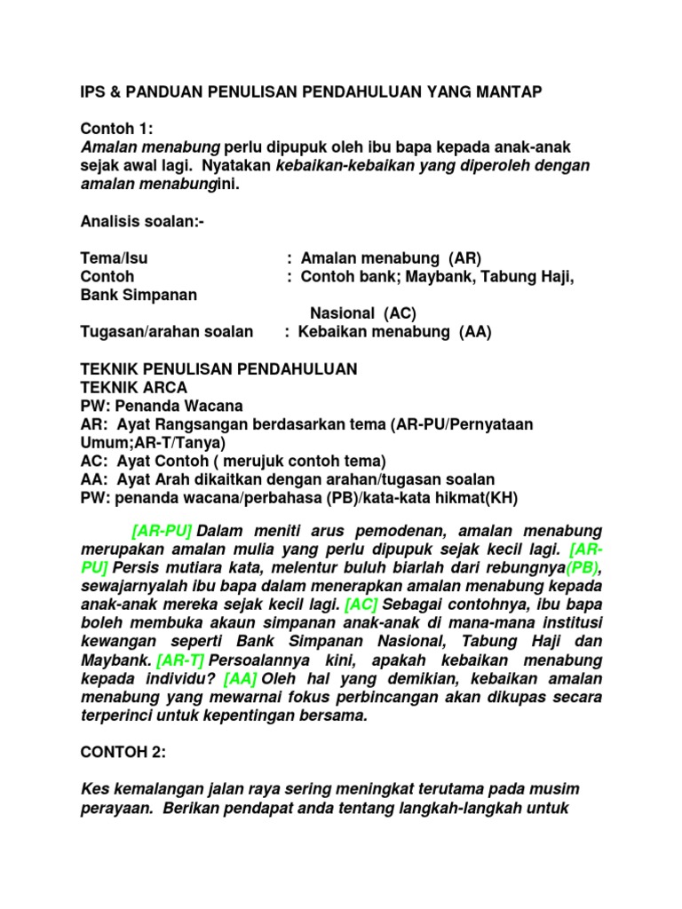 Teknik Membuat Pengenalan | PDF
