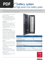 Data Sheet - ZXDC48 FB100B3 Lithium-Ion Battery | PDF | Manufactured ...