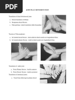 Rom Isom | PDF | Human Anatomy | Limbs (Anatomy)