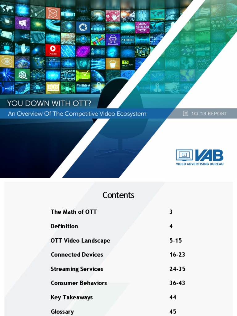 OTT Ecosystem Overview Final PDF | PDF | Video On Demand | Streaming Media