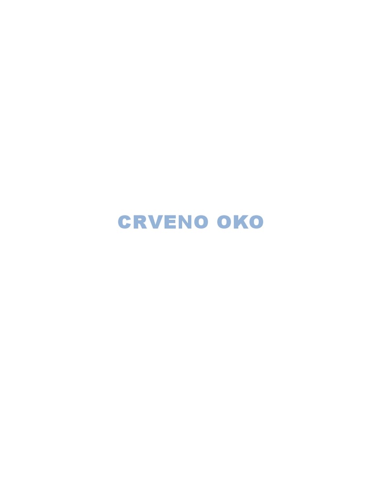 CRVENOOKO | PDF