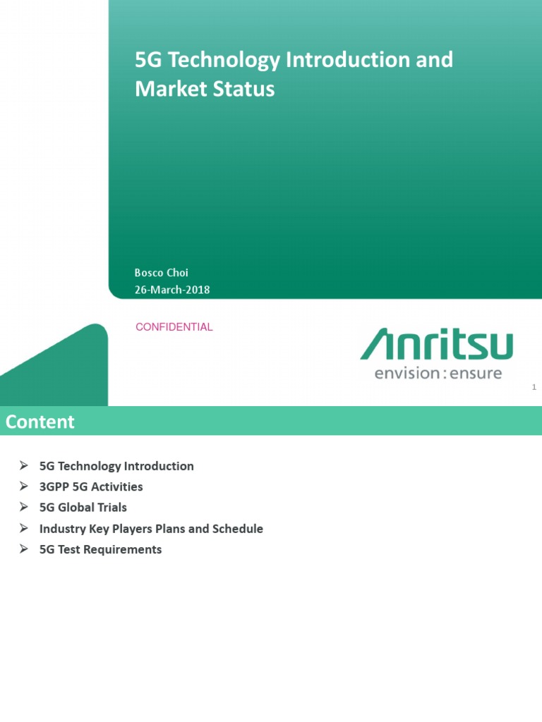 5G Introduction 20180403-Short | PDF | Duplex (Telecommunications) | Mimo