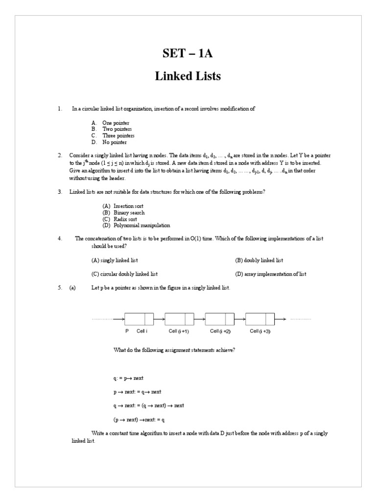 Ds Assignment Pdf Pointer Computer Programming Queue Abstract Data Type