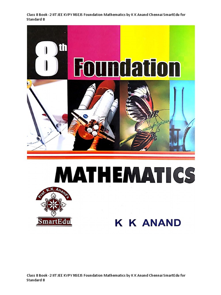 Class 8 IIT JEE Foundation Mathematics | PDF | Student Assessment And ...