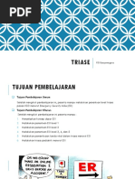 Materi 1 - Konsep Dasar Triase Dalam Pelayanan Gawat Darurat - 2022 | PDF