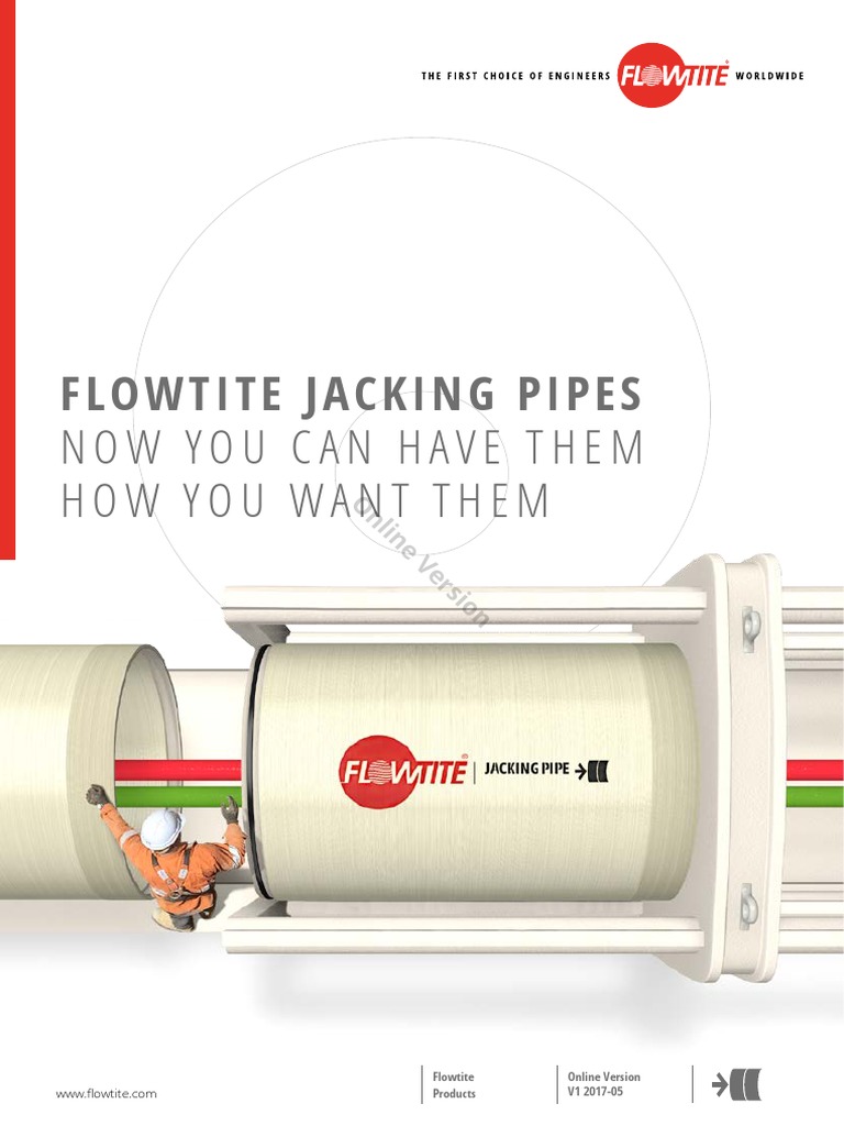Jacking Pipes 33 | PDF | Fiberglass | Pipe (Fluid Conveyance)