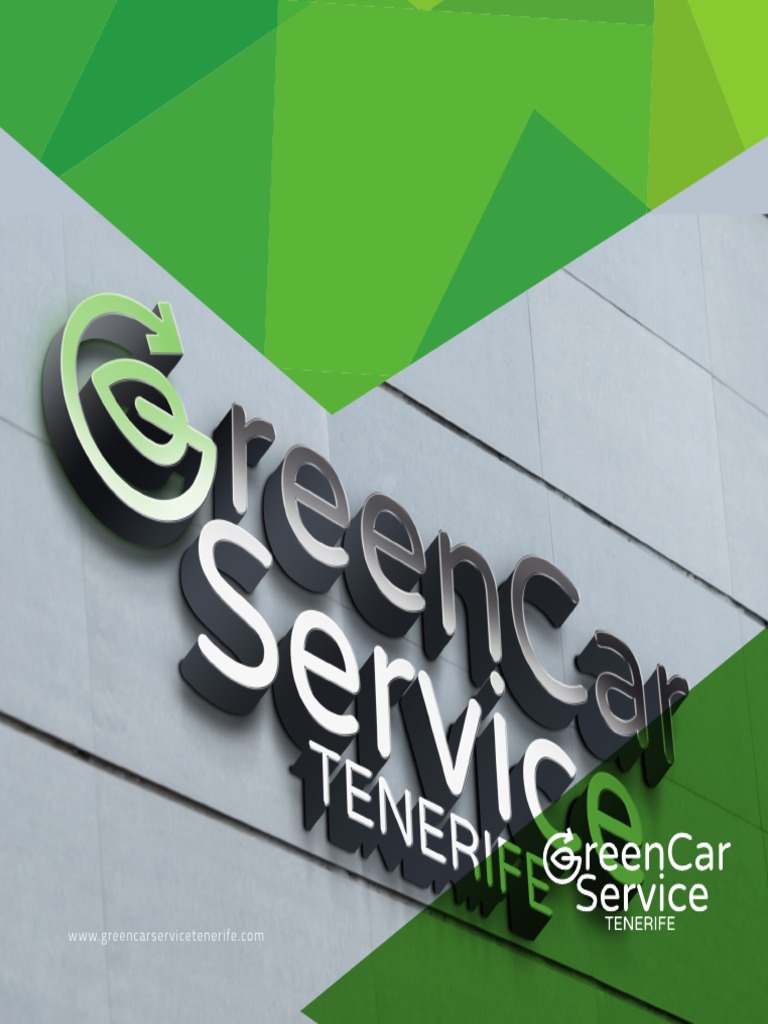 Green Car Service Tenerife | Descargar gratis PDF | Sustentabilidad