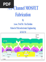 Nmos Fabrication Process | PDF | Wafer (Electronics) | Semiconductor ...
