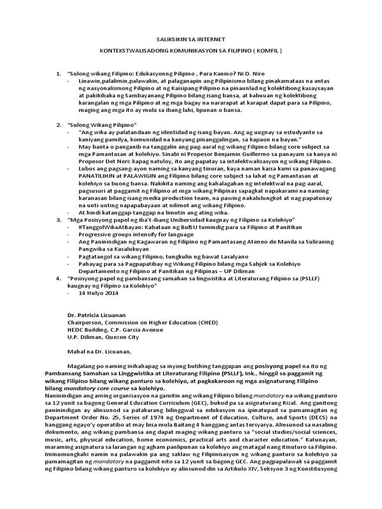 Komfil Semi Final | PDF