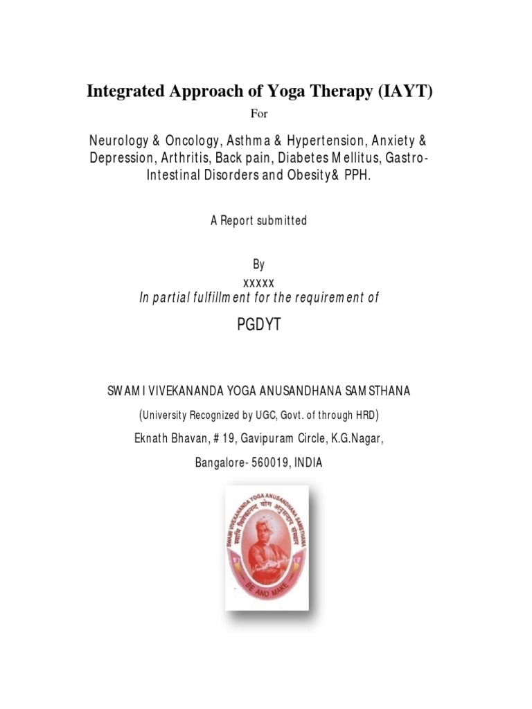 Dissertation Model | PDF | Parkinson's Disease | Yoga