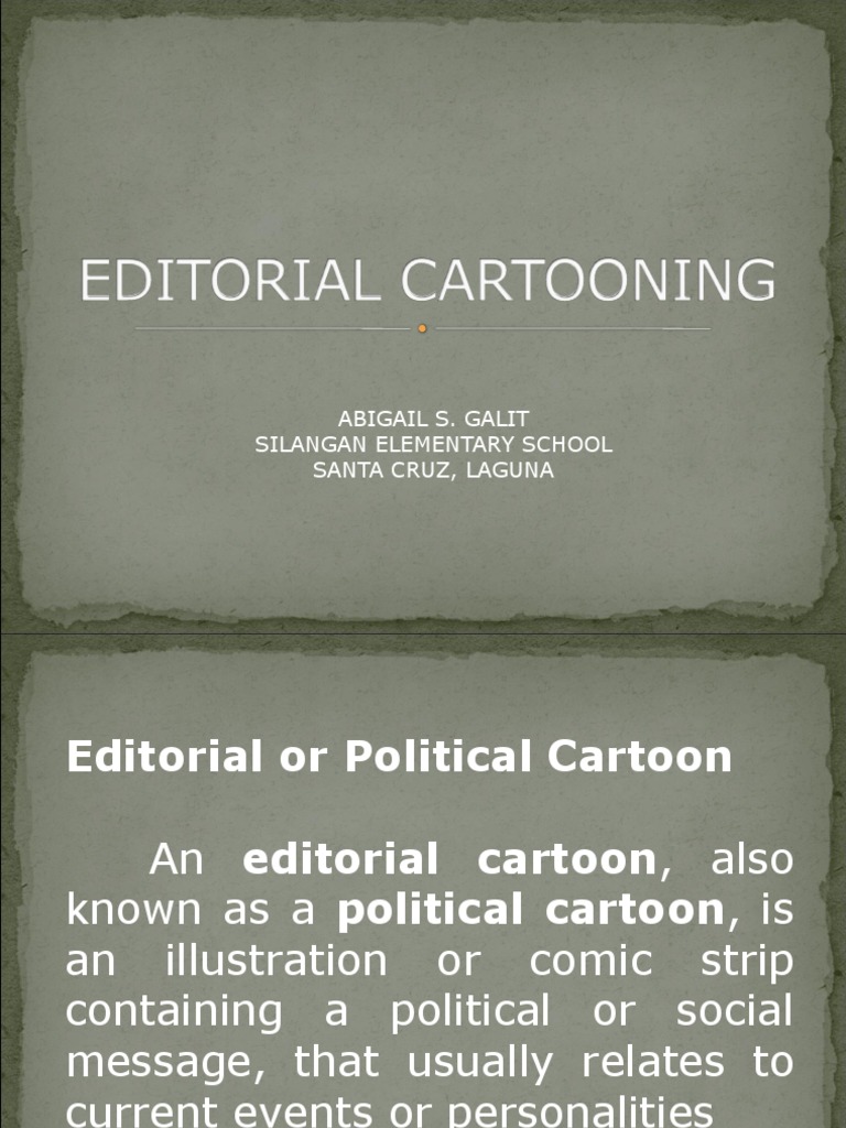 Editorial Cartooning Guide | PDF | Cartoon