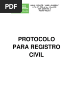 Formato Solicitud de Registro Civil | PDF | Política | Gobierno