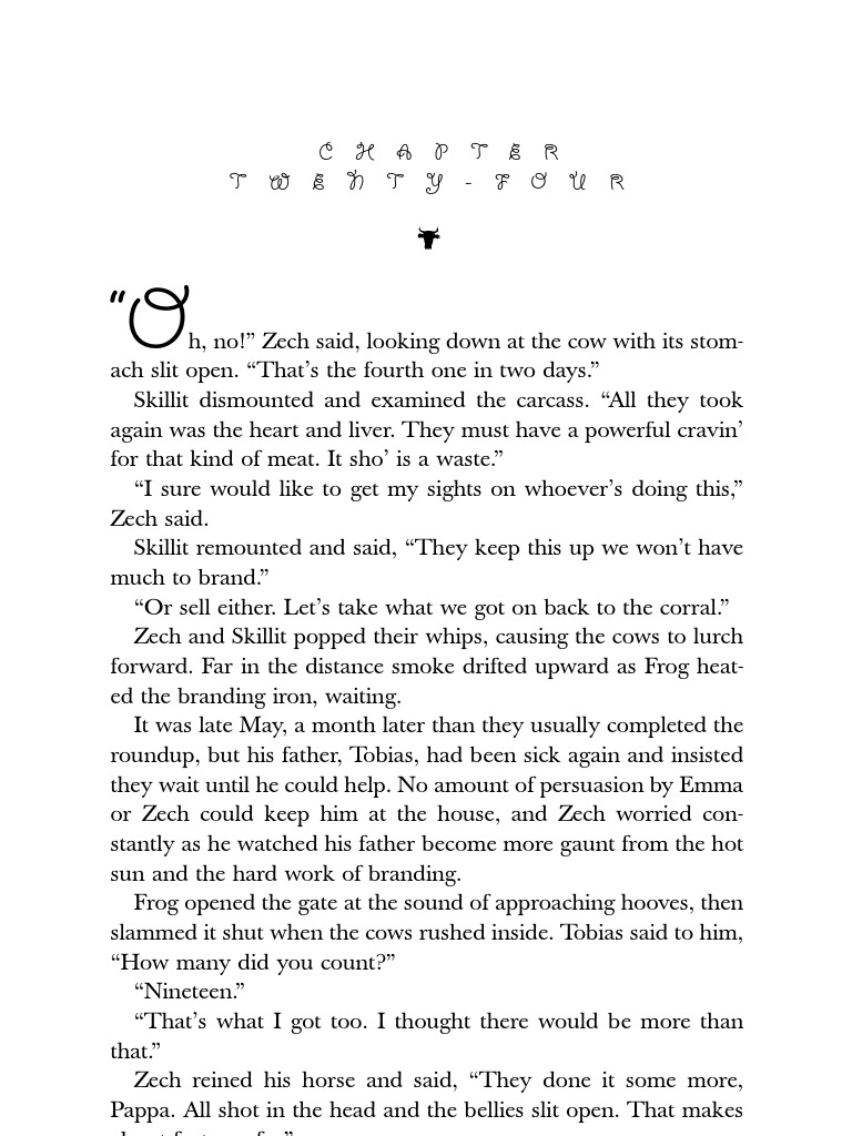 Zech's Struggles in A Land Remembered | PDF | Foods | Nature