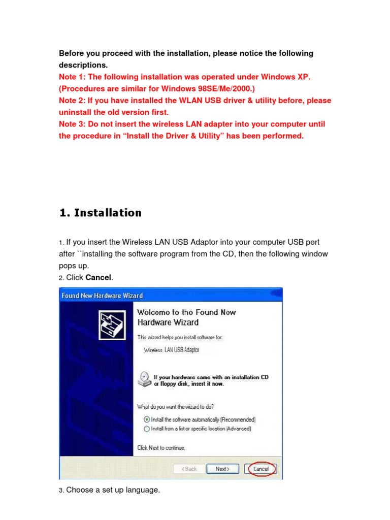 RTL8187 User Manual | PDF | Wireless Lan | Wireless Access Point