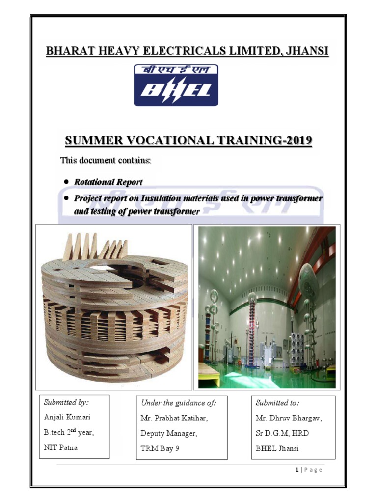 Project Report | PDF | Electricity | Electromagnetism