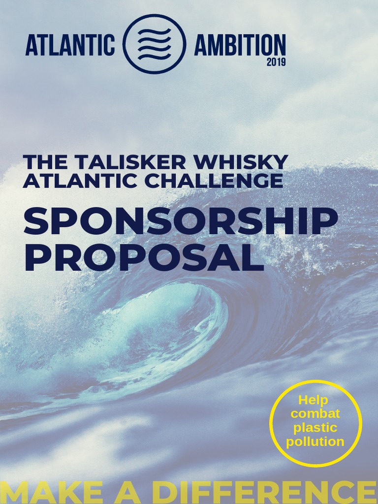Atlantic Ambition - Sponsorship Proposal | PDF | Sponsor (Commercial ...
