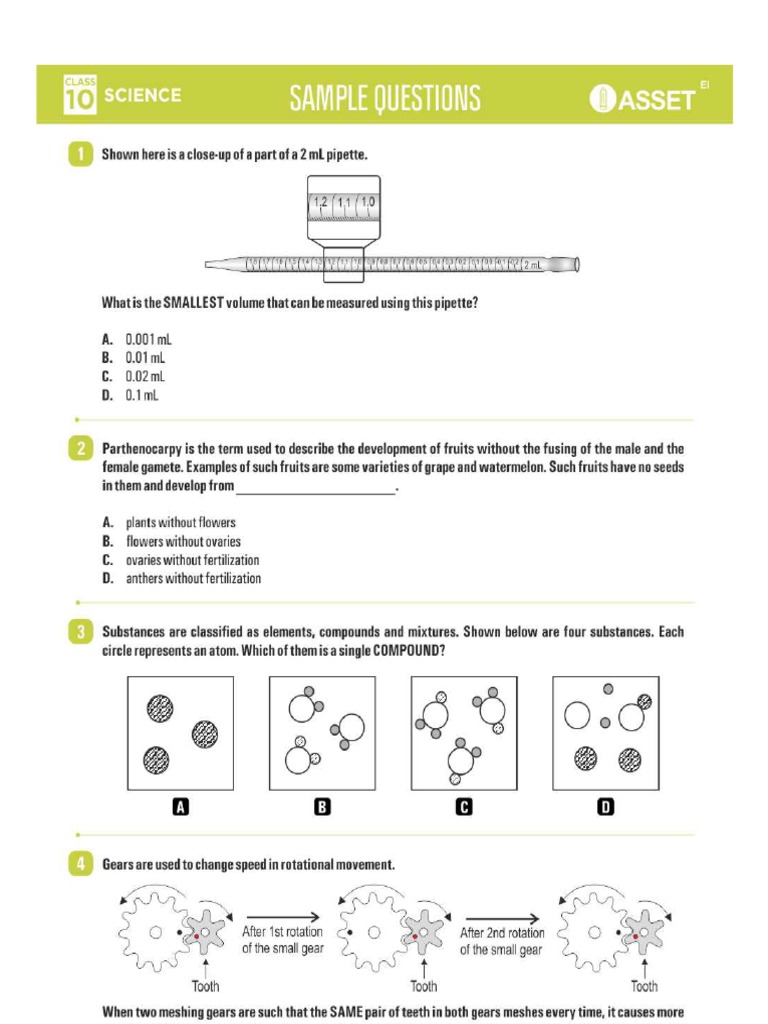 Asset Science Exam Sample Papers | PDF | Technology & Engineering