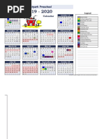 60 Day IEP Calendar | PDF | Art