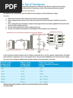 Siemens Ductor Test Method Statement | PDF | Electrical Resistance And ...