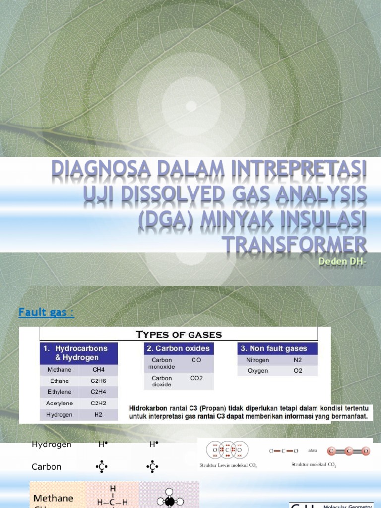 Diagnosa Dalam Intrepretasi Uji Dissolved Gas Analysis (Dga) Minyak ...