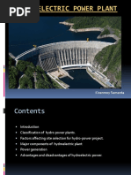 Layout of Hydroelectric Power Plant | PDF | Hydroelectricity | Power ...