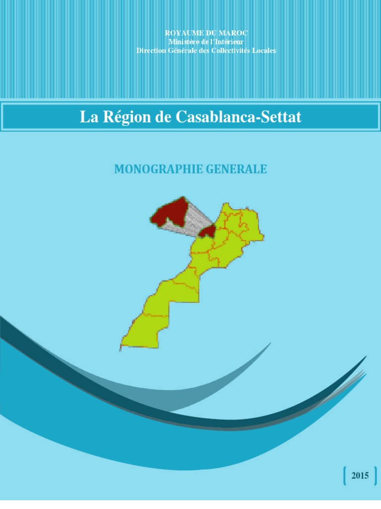 Monographie de La Region de Casablanca Settat - FR | PDF | Casablanca | Port