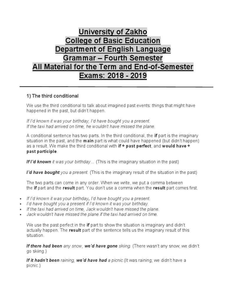 English Grammar | PDF | Verb | Question