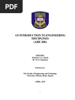 BSABE Program | PDF | Engineering | University And College Admission