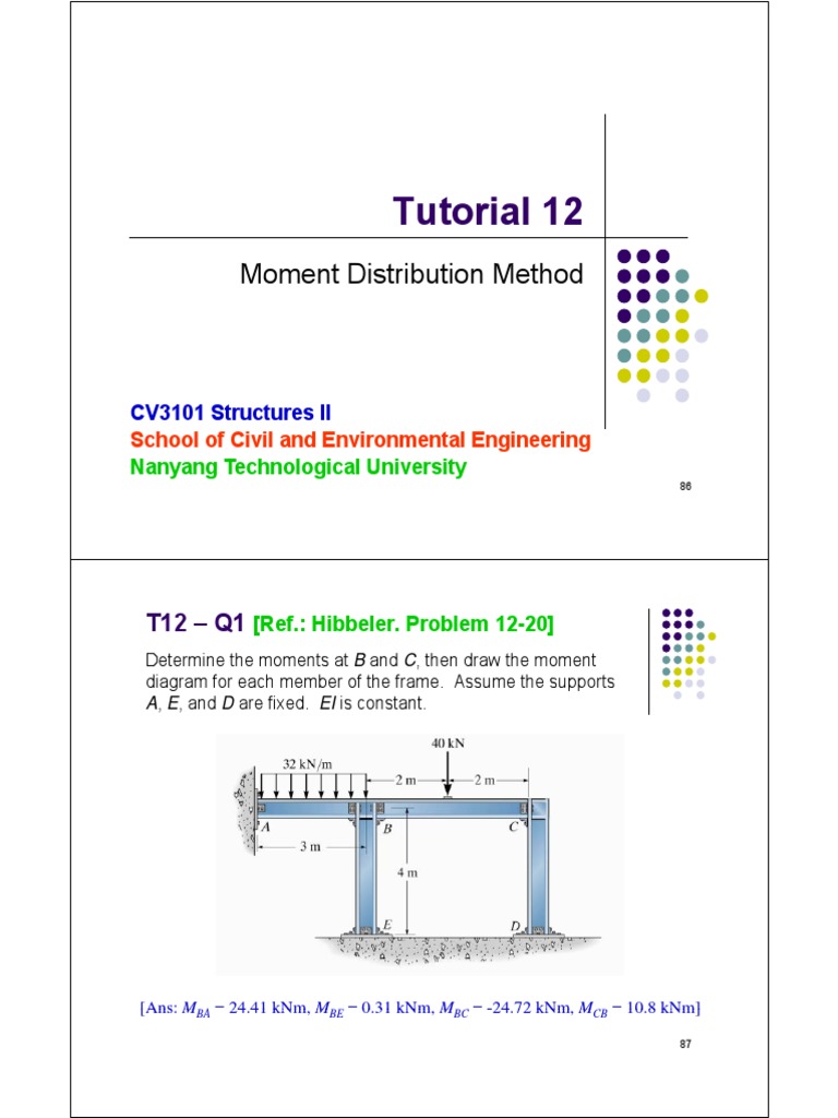 CV3101 Tutorial 12 Solution PDF | PDF | Algorithms | Mathematics Of ...