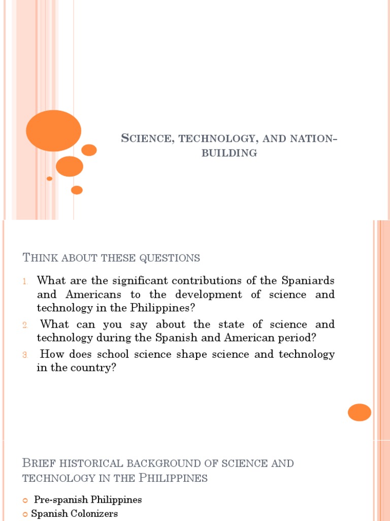 Science Technology and Nation Building PDF | PDF | Science Education ...