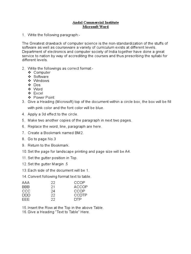 Lesson Word 1 | PDF | Microsoft Word | Application Software