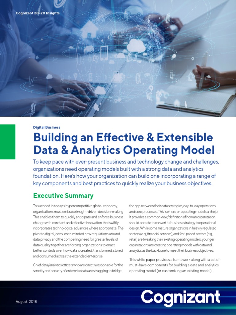 Building An Effective and Extensible Data and Analytics Operating Model ...