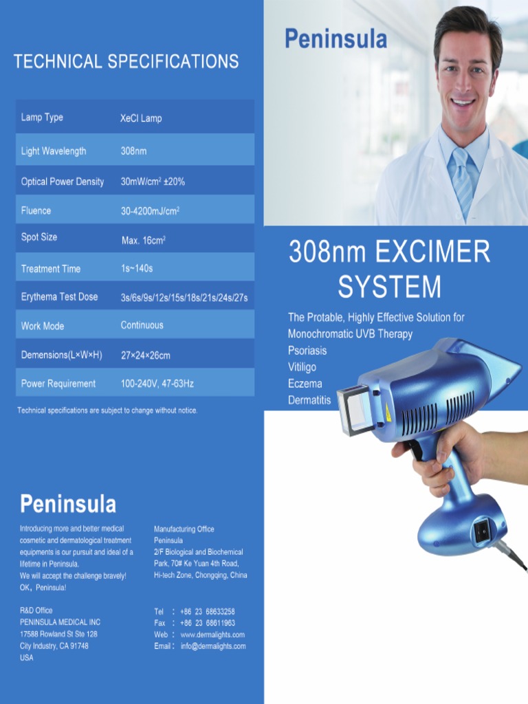 308nm Excimer System PDF | PDF